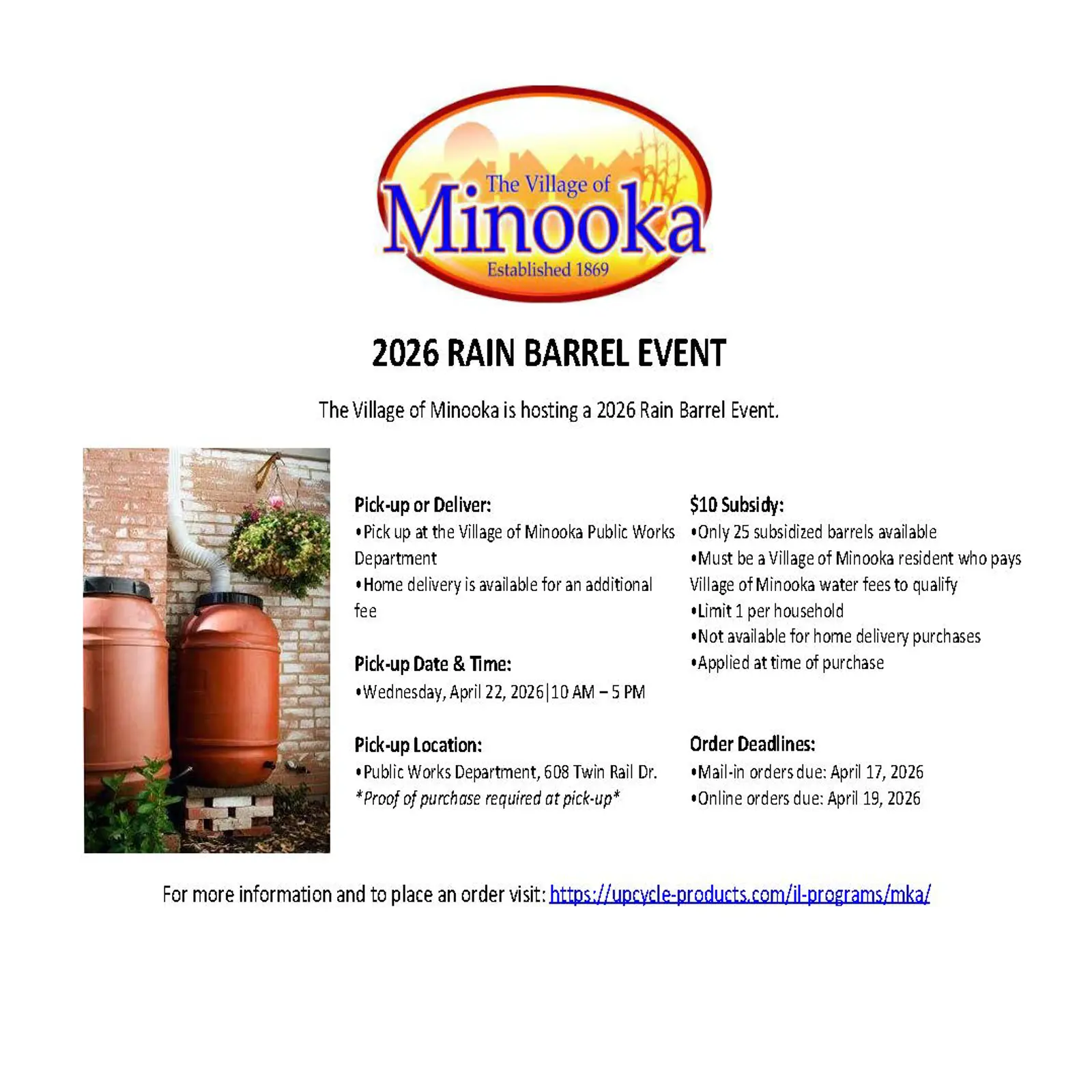 Home | Village of Minooka